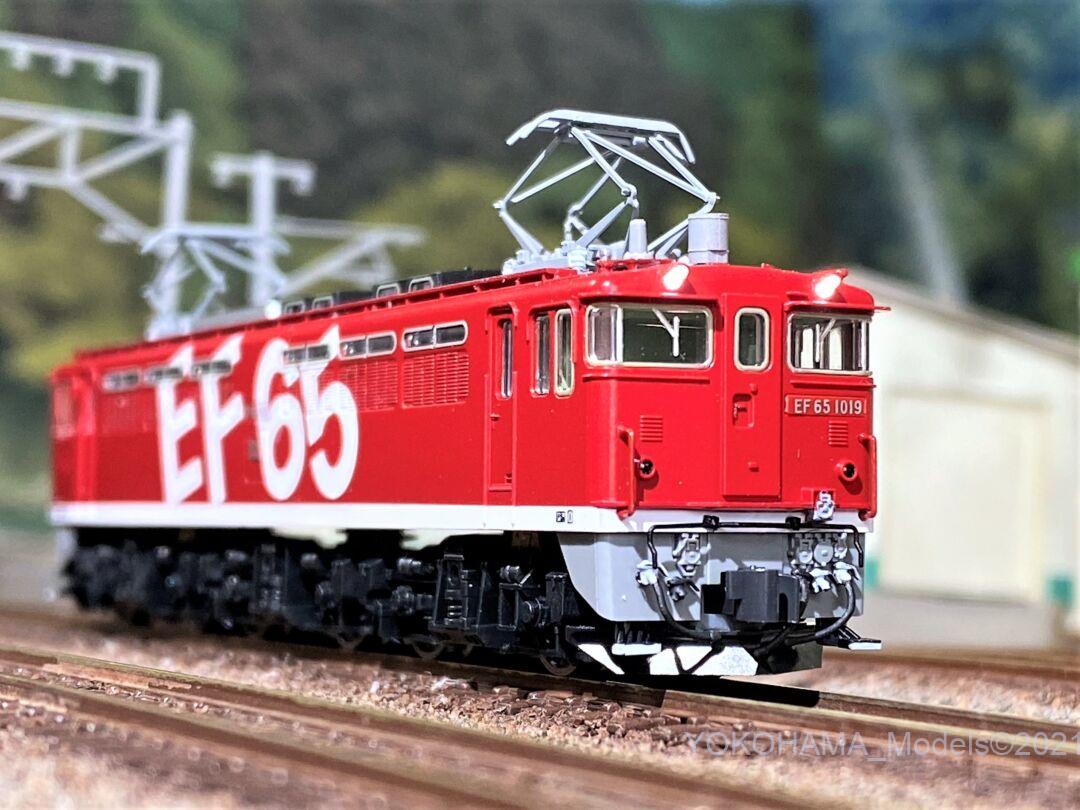 EF65 1019号機・レインボー塗装を弄る。その2 TOMIX 7155 #トミックス ☆彡 NgaugeJP - 横浜模型